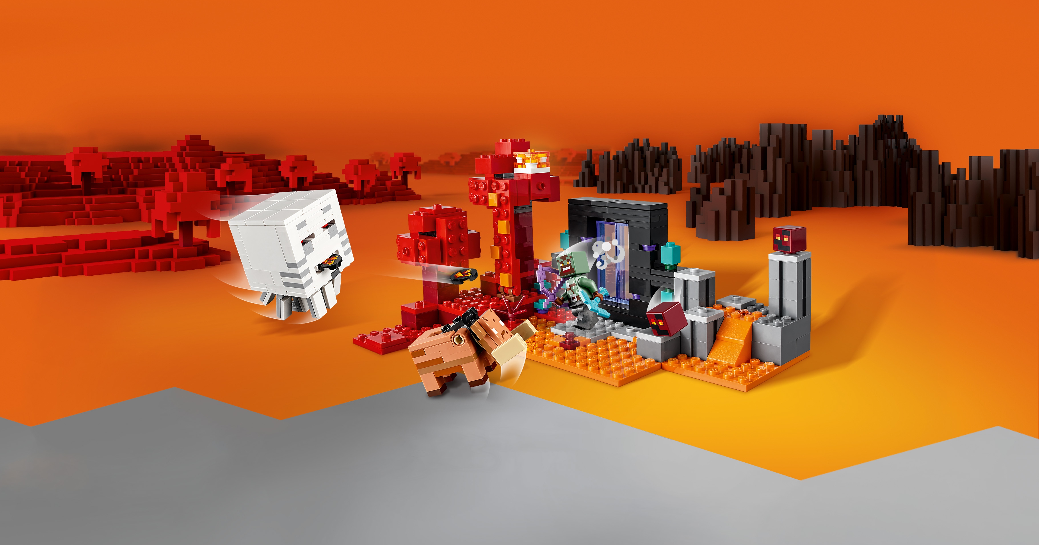 La Emboscada en el Portal del Nether - Videos - LEGO.com para niños