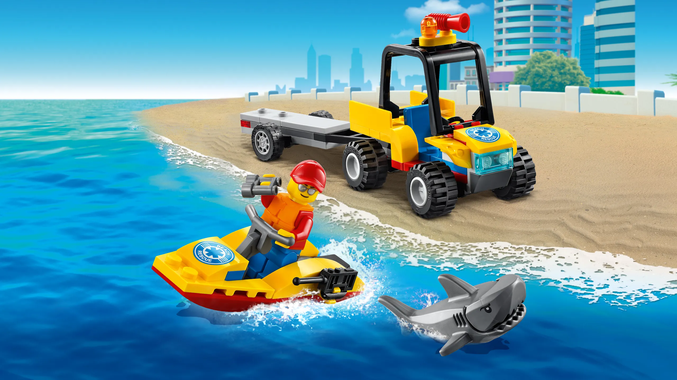 Beach Rescue ATV - Videos - LEGO.com for kids