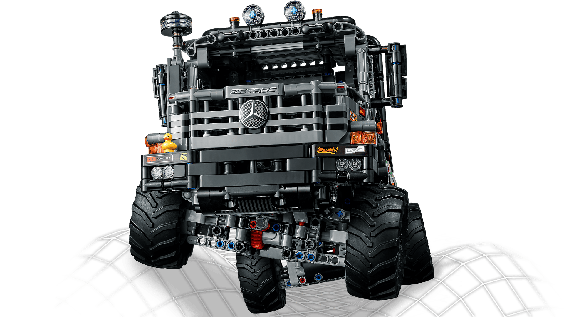 App-Controlled 4x4 Mercedes-Benz Zetros Trial Truck - Videos - LEGO.com ...