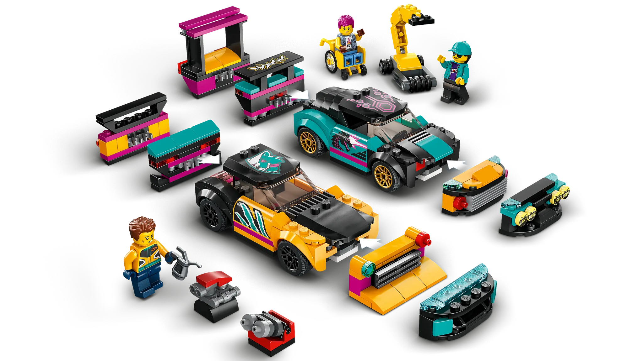 Custom Car Garage - Videos - LEGO.com for kids