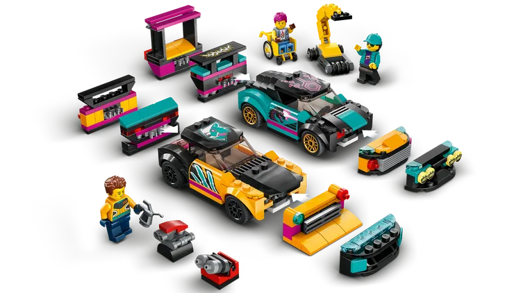 Custom Car Garage - Videos - LEGO.com for kids