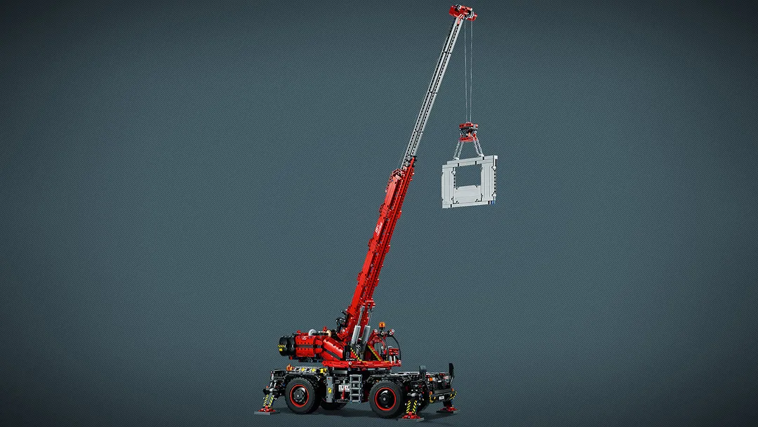 Rough Terrain Crane - Videos - LEGO.com for kids