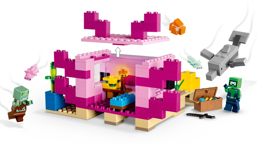 The Axolotl House - Videos - LEGO.com for kids