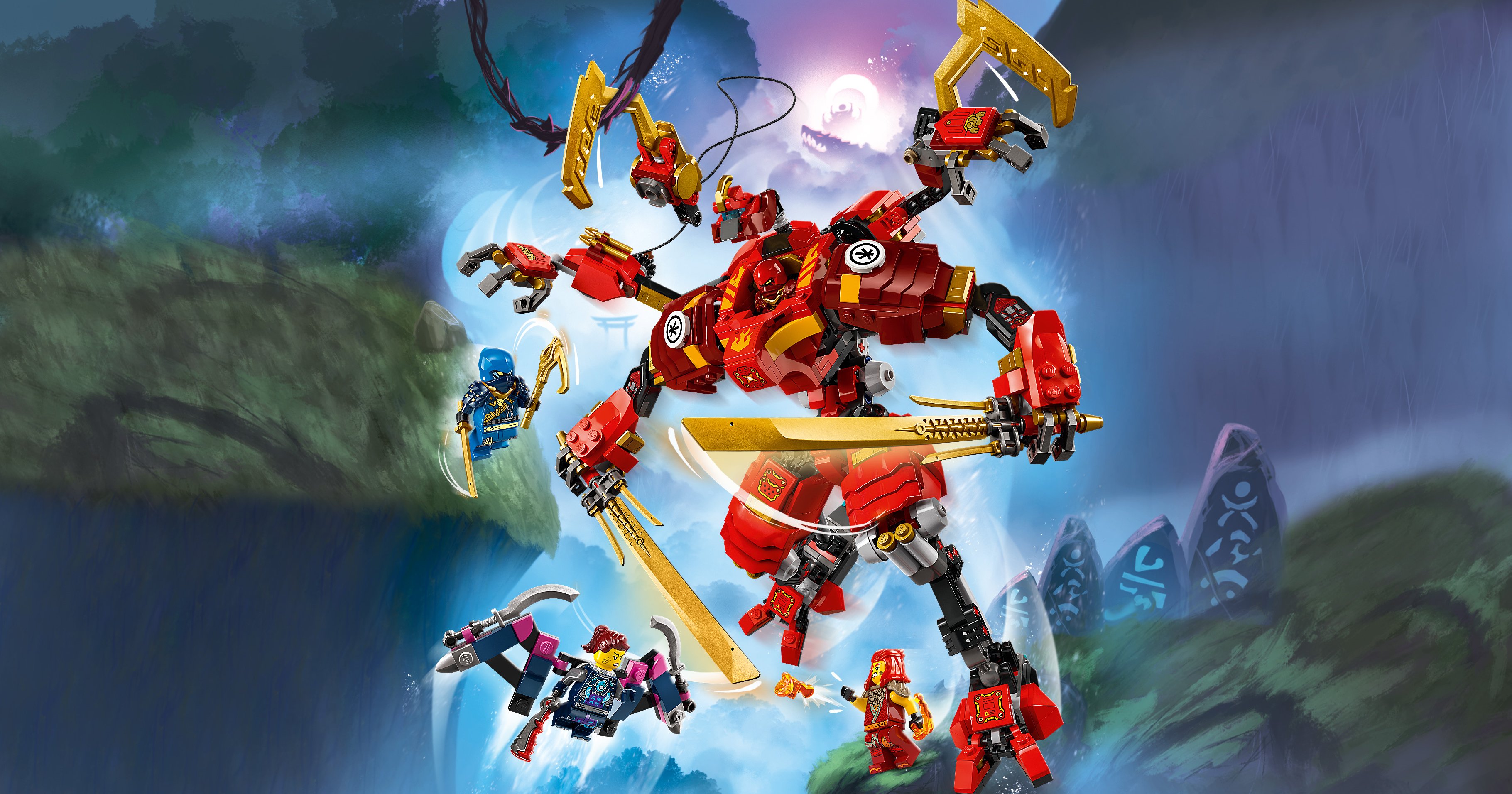 Kai's Ninja Climber Mech - Videos - LEGO.com for kids