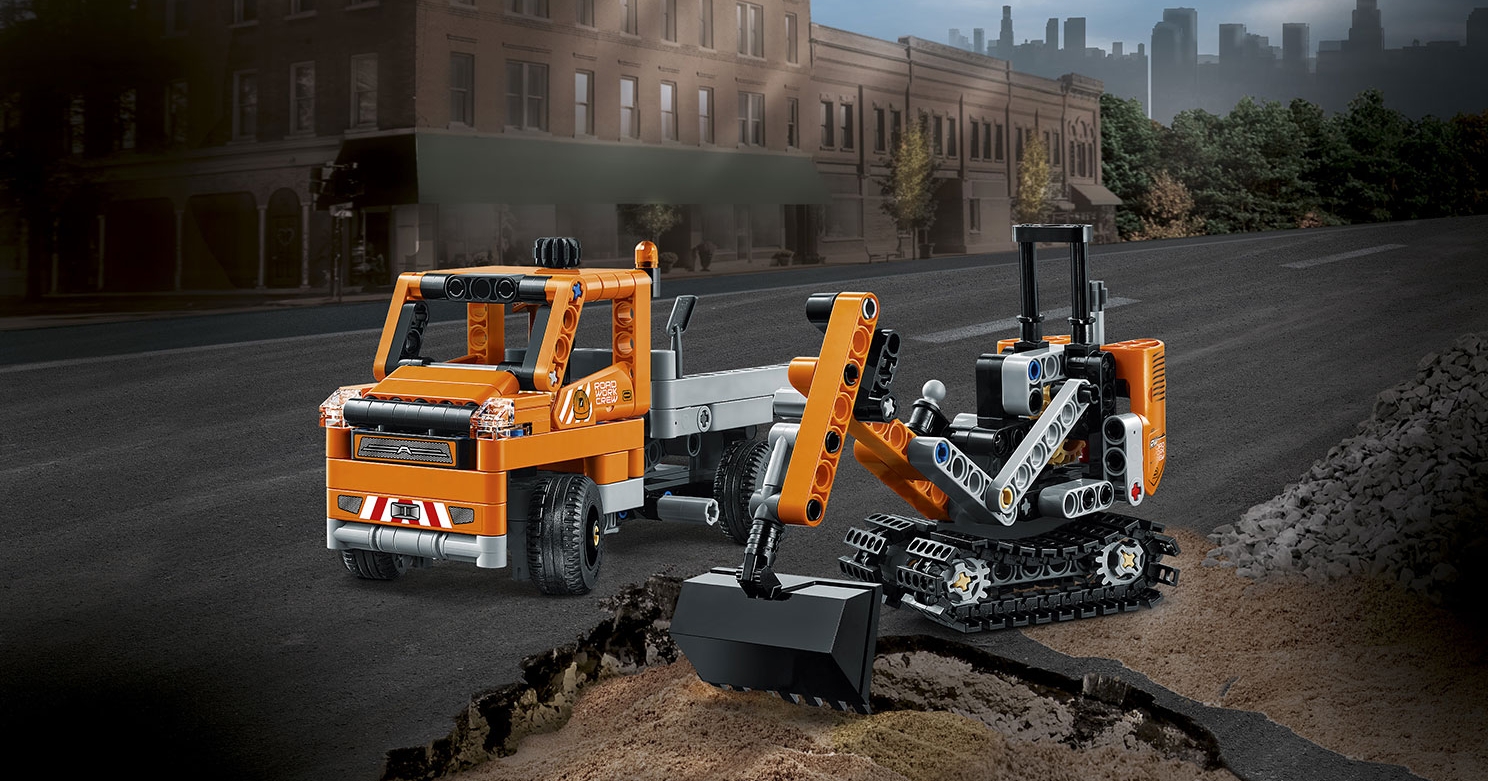 Roadwork Crew - Videos - LEGO.com for kids
