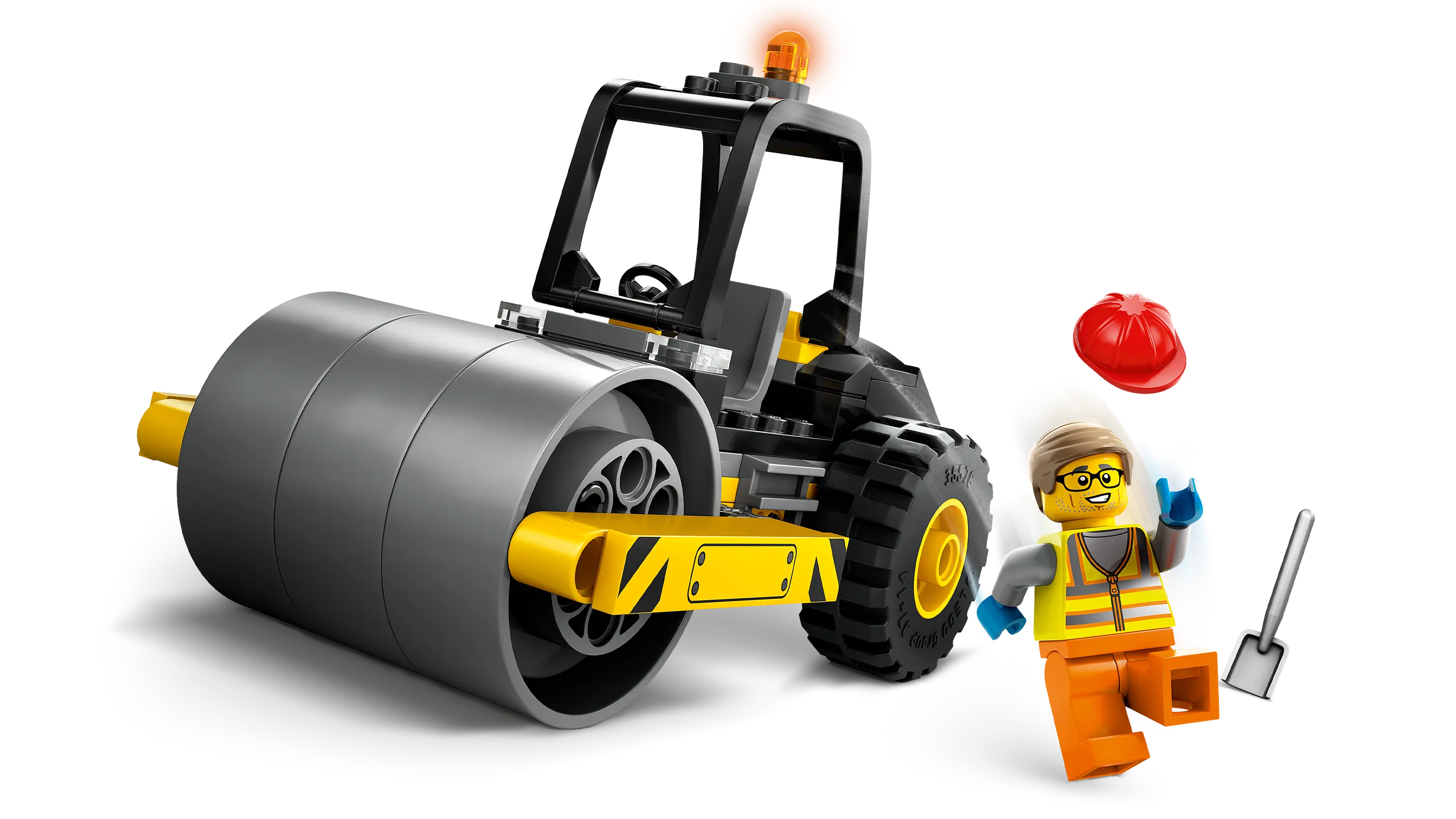 Construction Steamroller - Videos - LEGO.com for kids