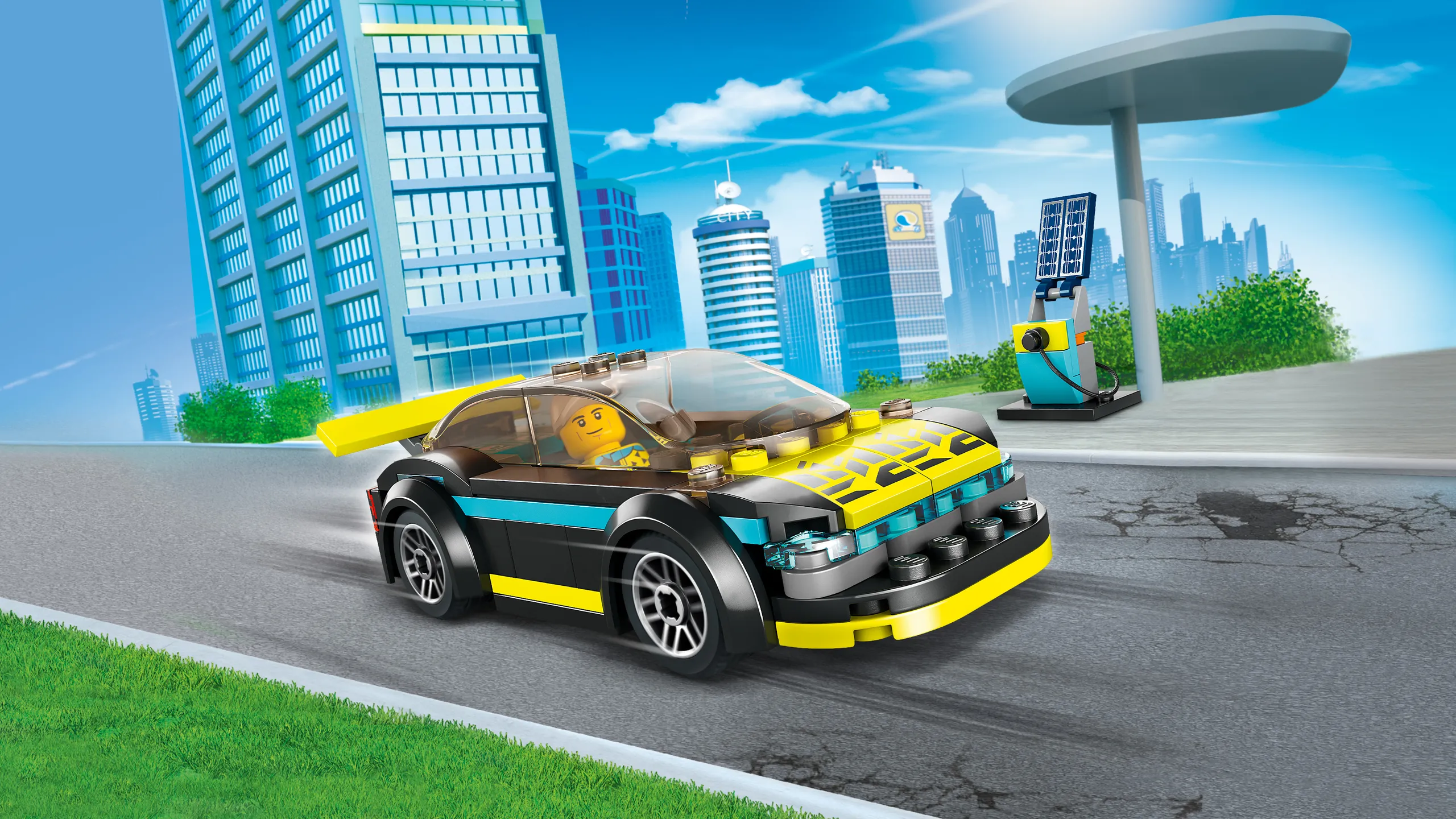 Electric Sports Car - Videos - LEGO.com for kids