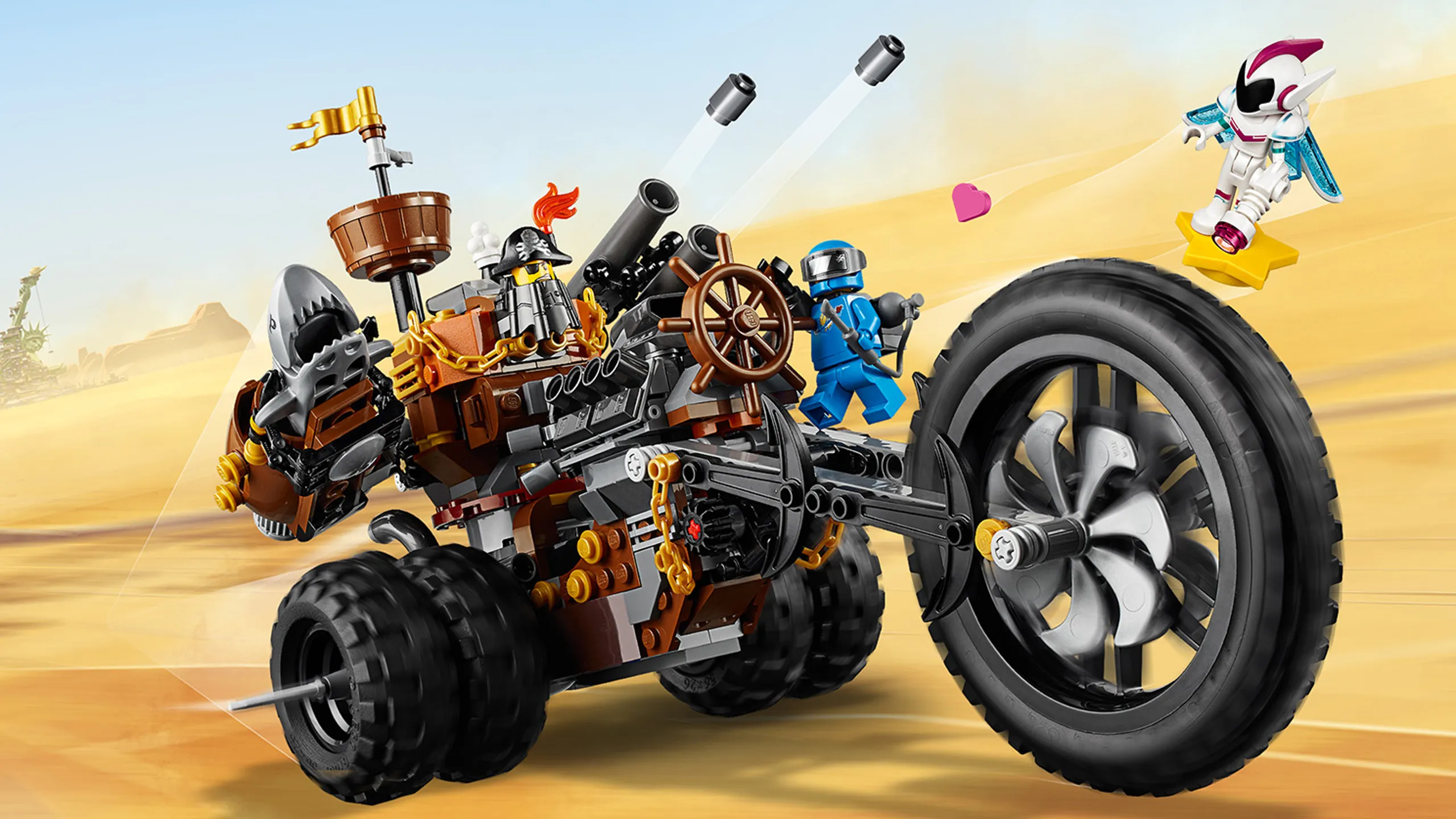 MetalBeard’s Heavy Metal Motor Trike! - Videos - LEGO.com for kids