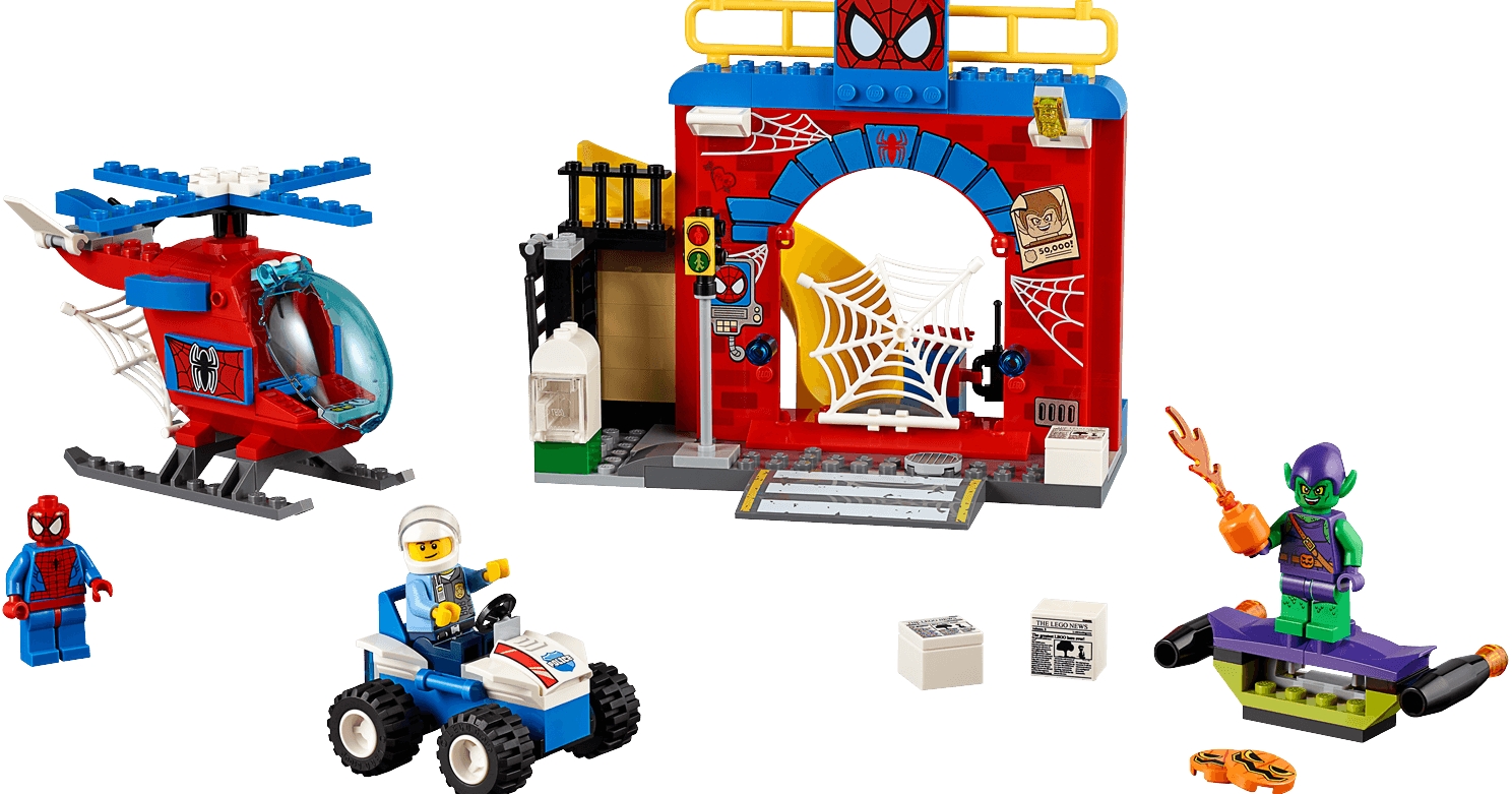 Spider-Man™ Hideout - Videos - LEGO.com for kids