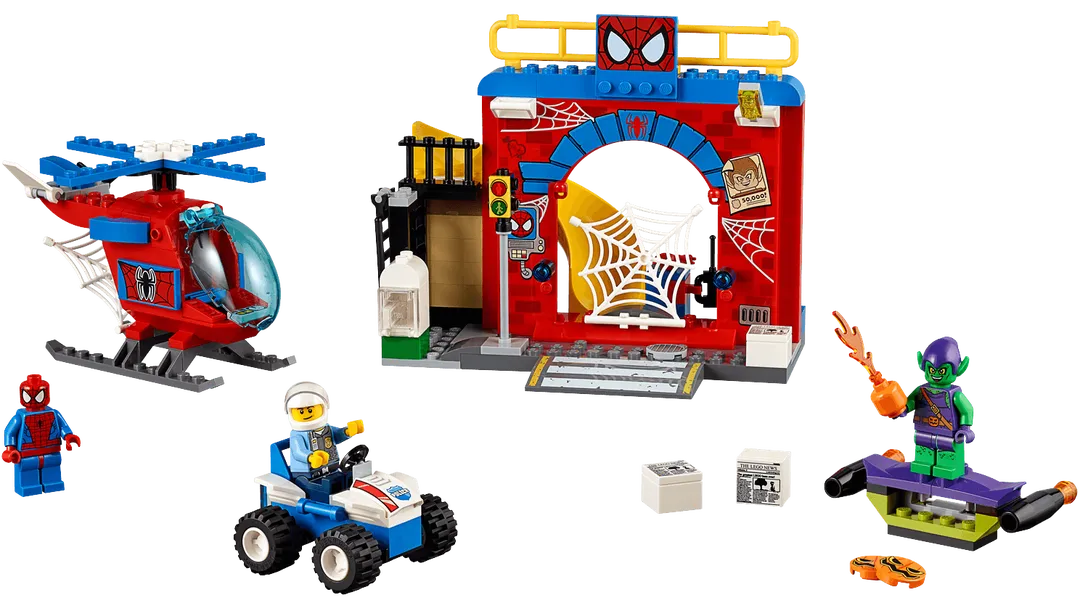 Spider-Man™ Hideout - Videos - LEGO.com for kids