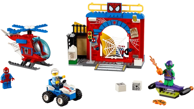 Spider-Man™ Hideout - Videos - LEGO.com for kids