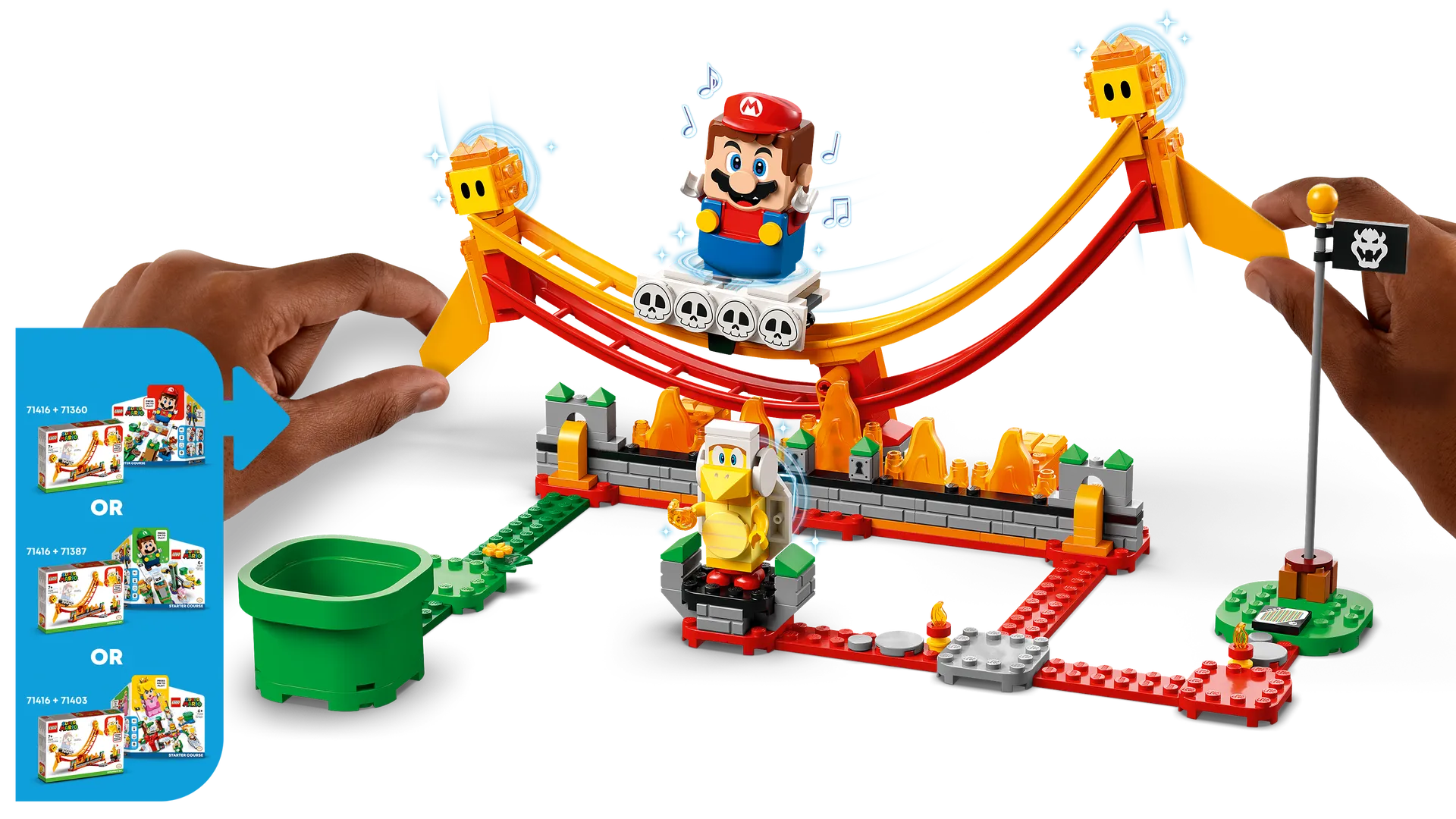 Lava Wave Ride Expansion Set - Videos - LEGO.com for kids