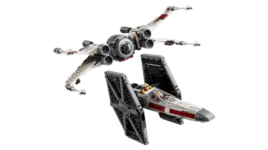 TIE Fighter & X-Wing Mash-up - Videos - LEGO.com for kids