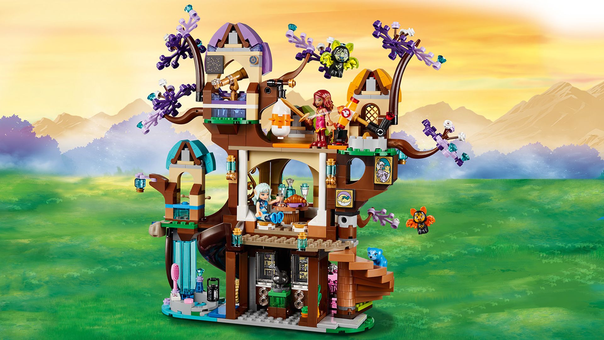 The Elvenstar Tree Bat Attack - Videos - LEGO.com for kids