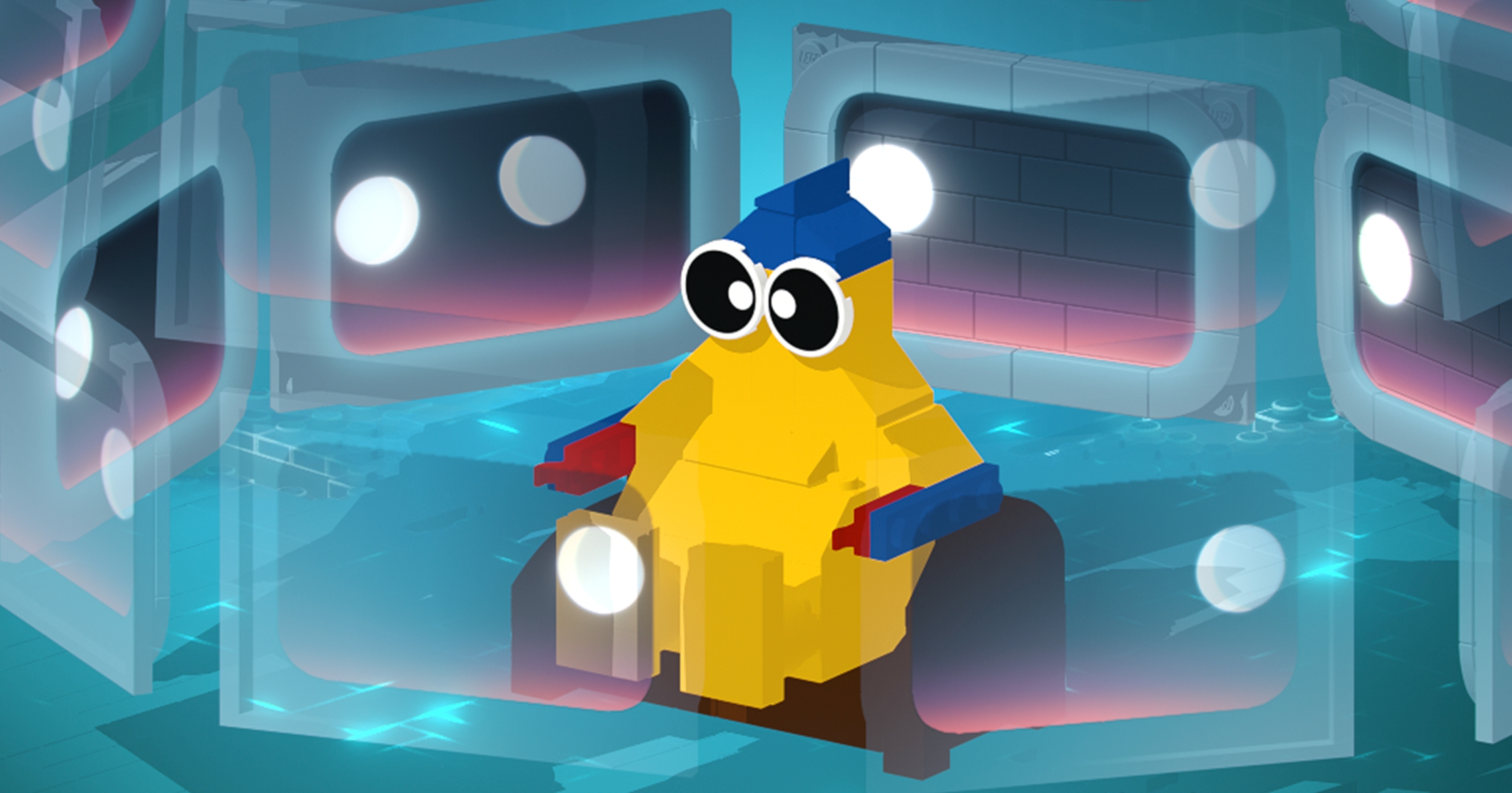 Watch out for the Big-Eyed Monster! - LEGO.com para crianças