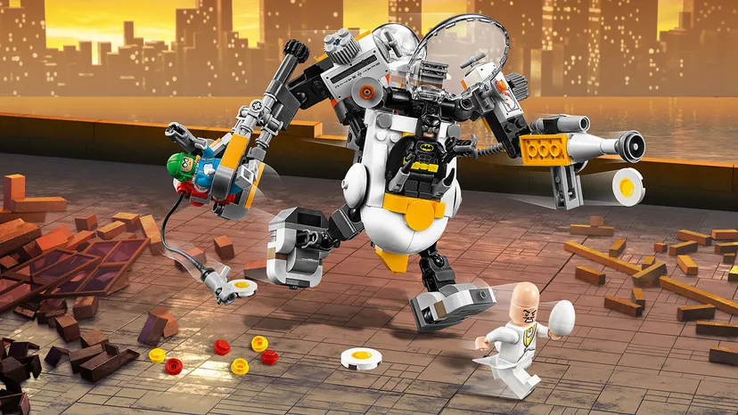 Egghead™ Mech Food Fight - Videos - LEGO.com for kids