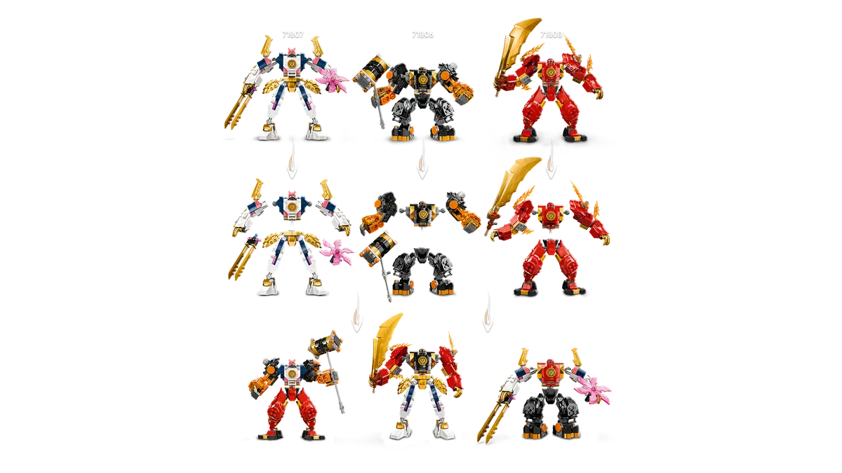 Sora's Elemental Tech Mech - Videos - LEGO.com for kids