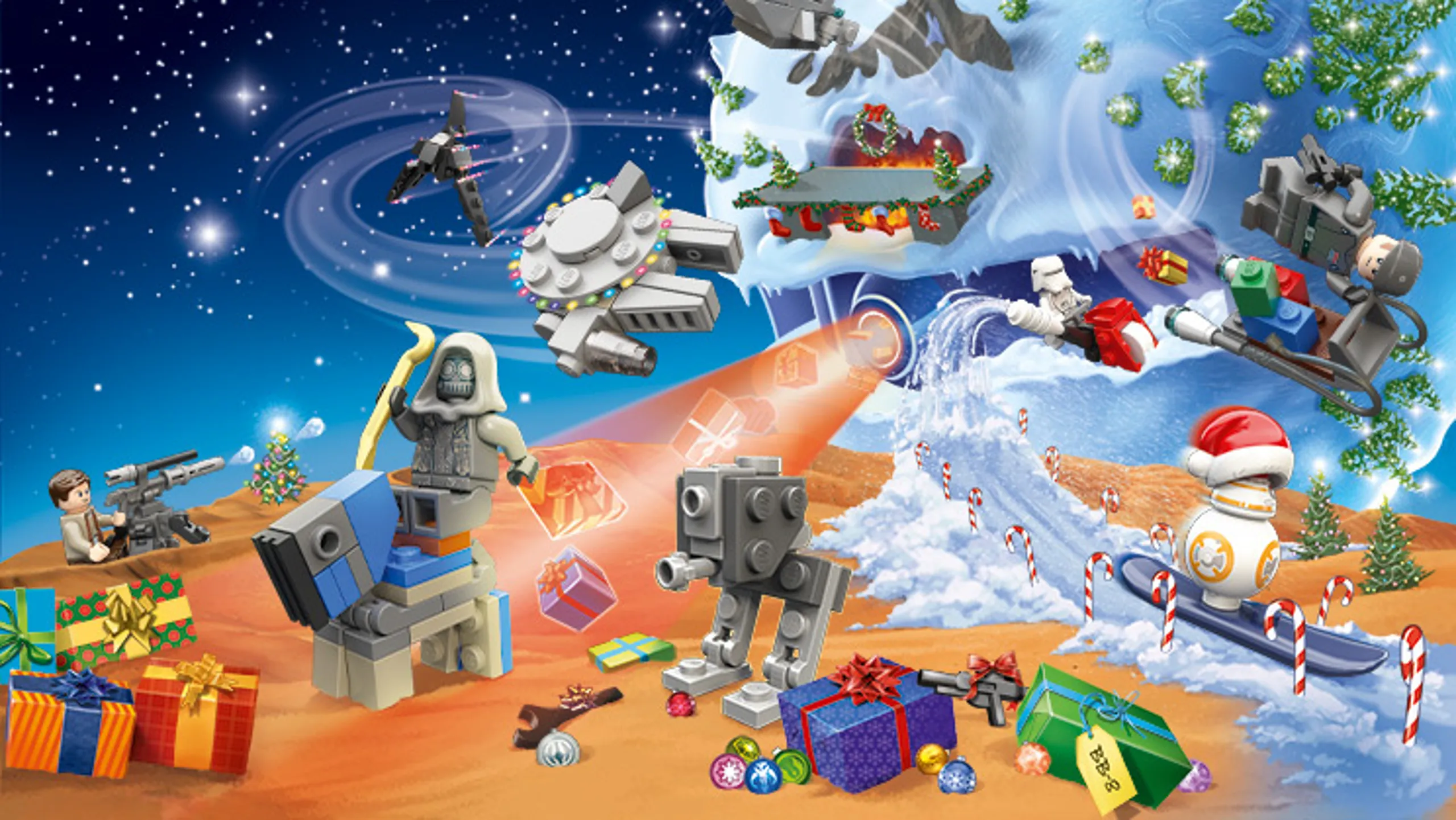Kalendarz adwentowy LEGO® Star Wars™ - Filmy - LEGO.pl dla dzieci