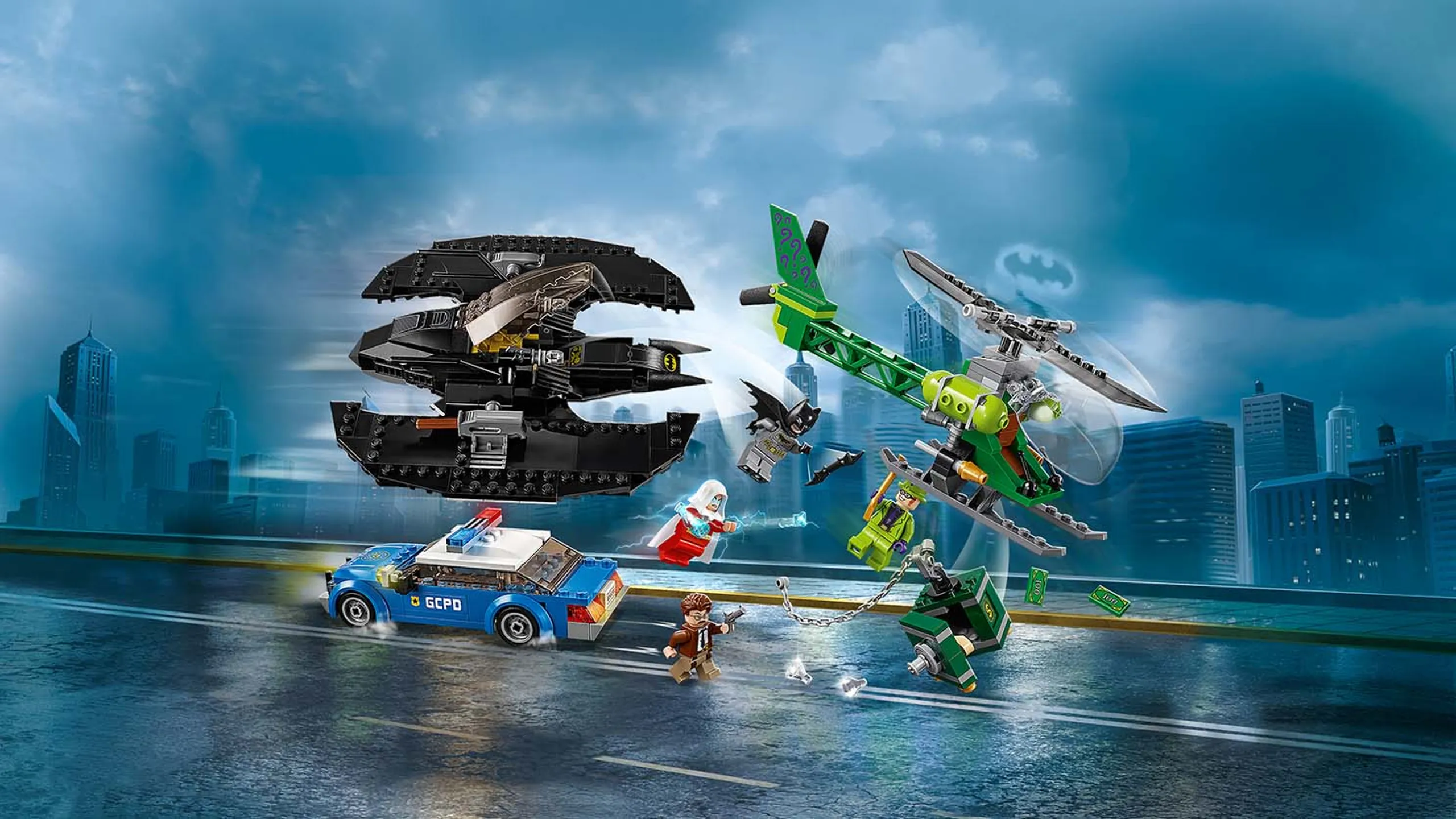 Batman™ Batwing and The Riddler™ Heist - Videos - LEGO.com for kids