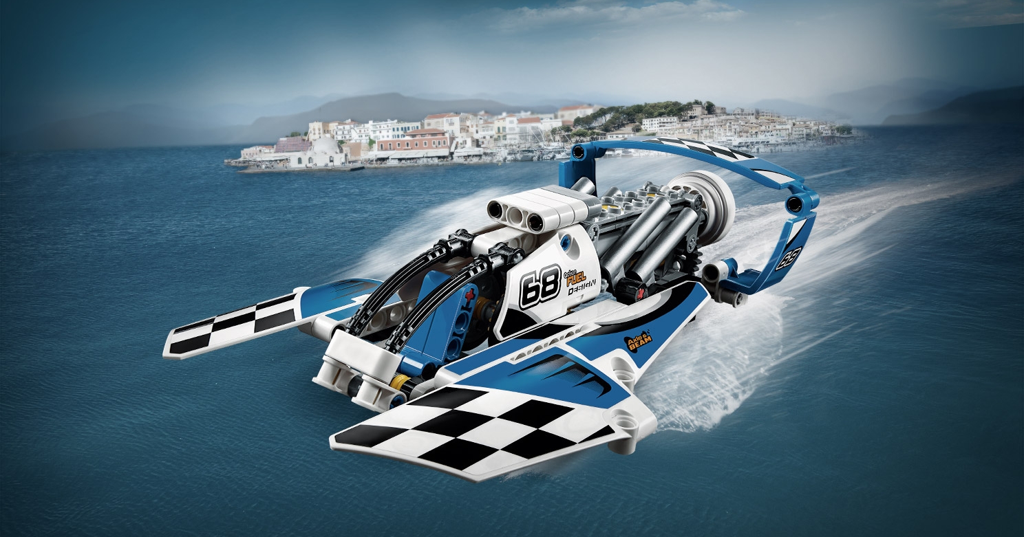 Hydroplane Racer - Videos - LEGO.com for kids