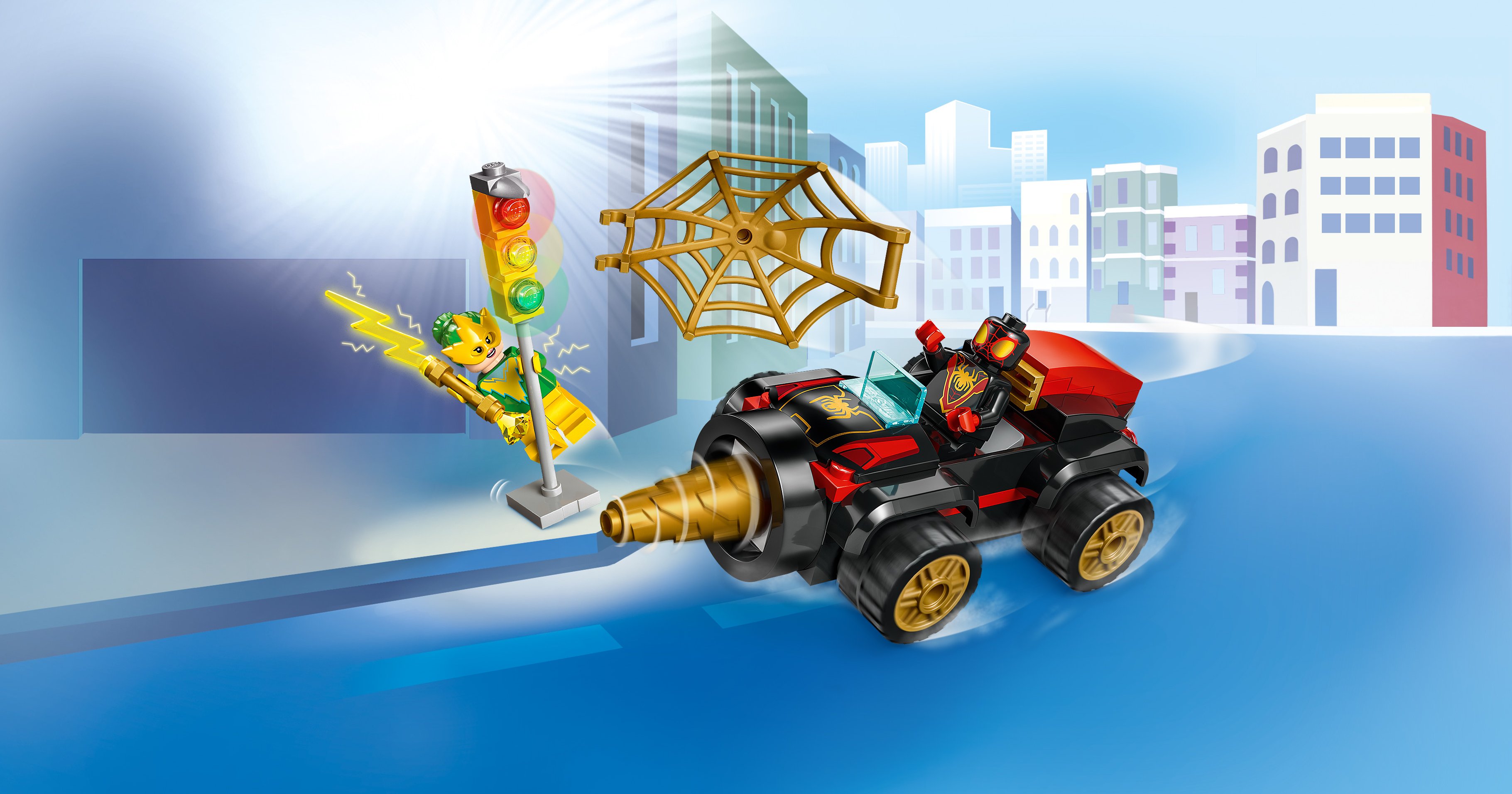 Drill Spinner Vehicle - Videos - LEGO.com for kids
