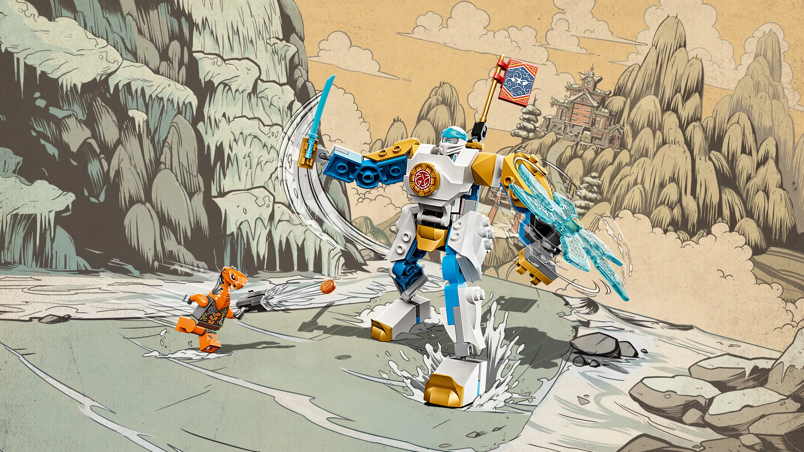 Zane’s Power Up Mech EVO - Videos - LEGO.com for kids