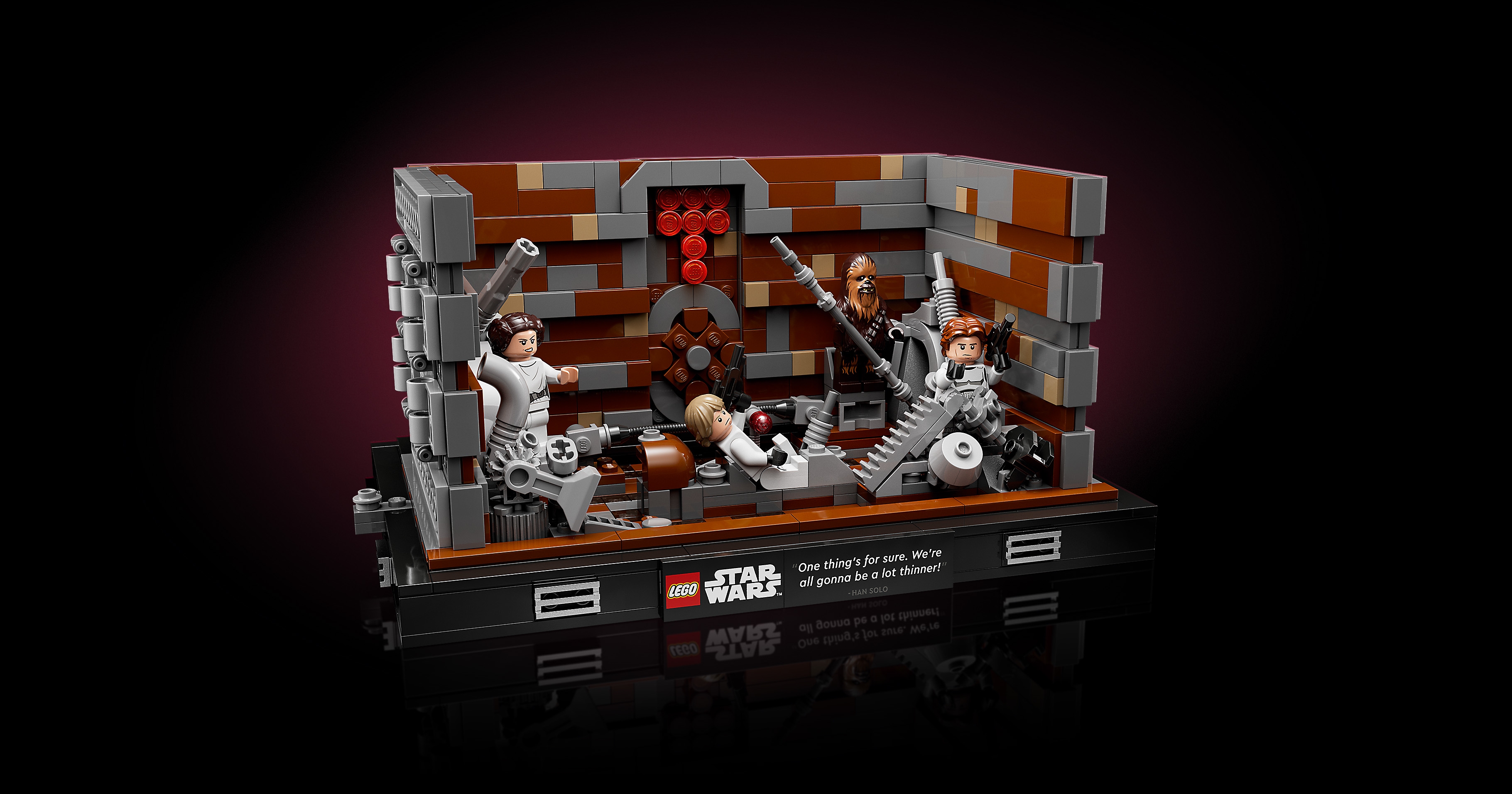Death Star™ Trash Compactor Diorama - Videos - LEGO.com for kids