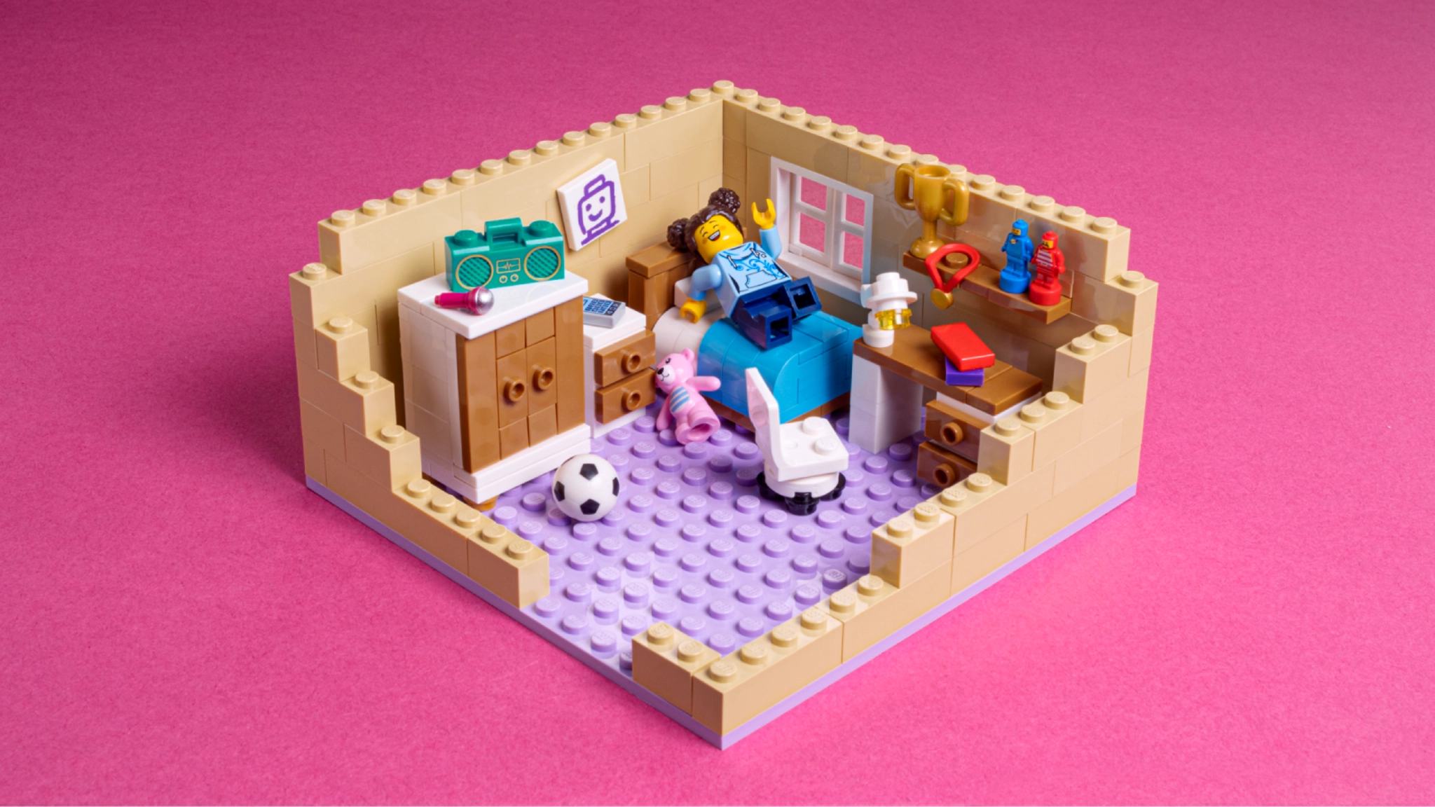 Baue dein Zimmer aus LEGO® Steinen | LEGO.com für Familien