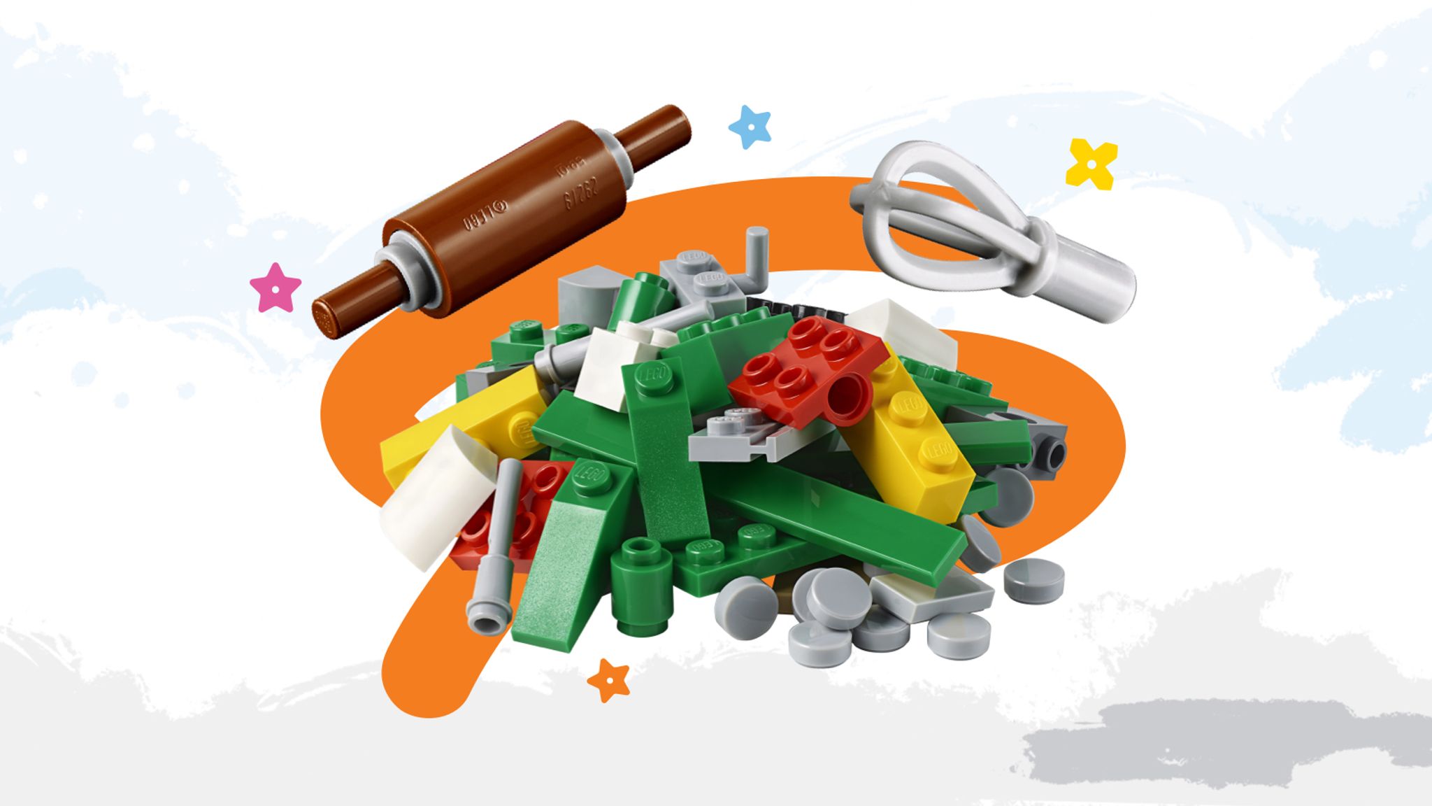 Lag en julekake til julenissen | LEGO.com for familier
