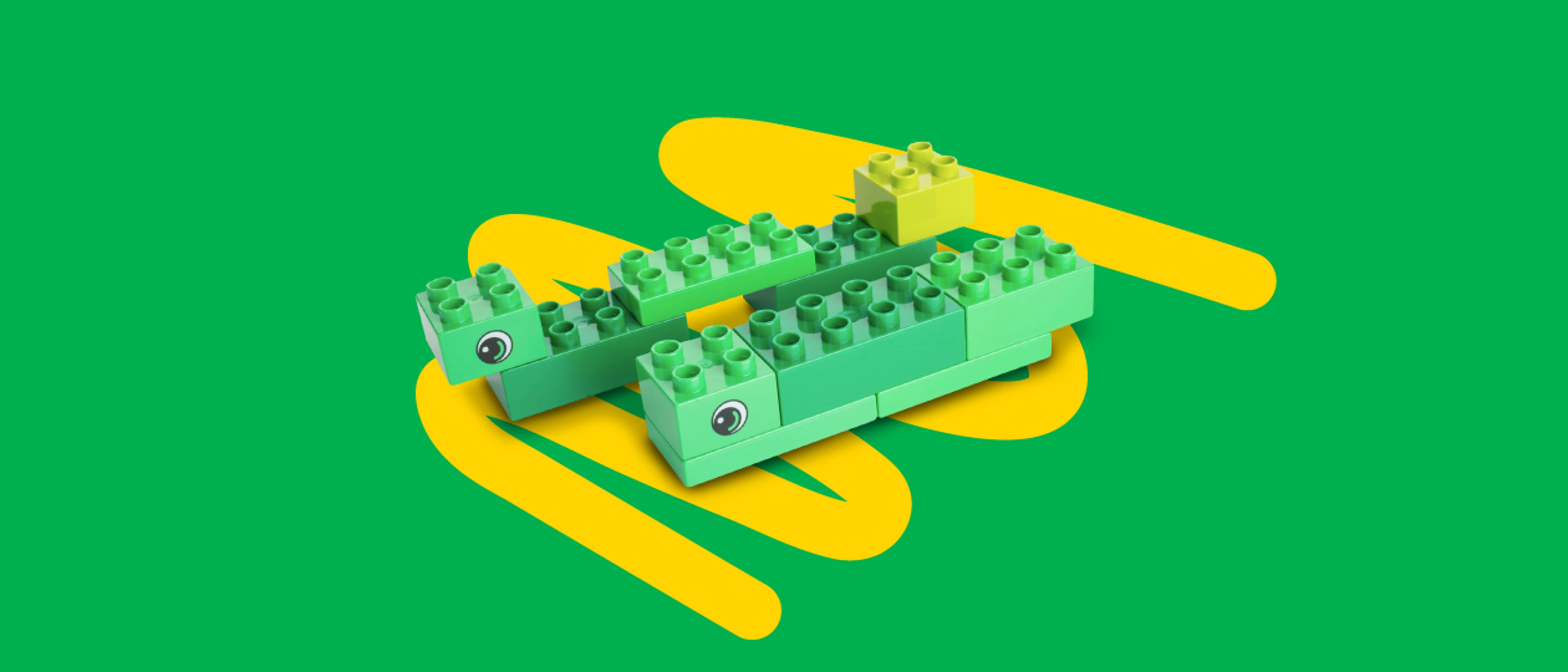 Build a slithering LEGO® DUPLO® snake | LEGO.com for families