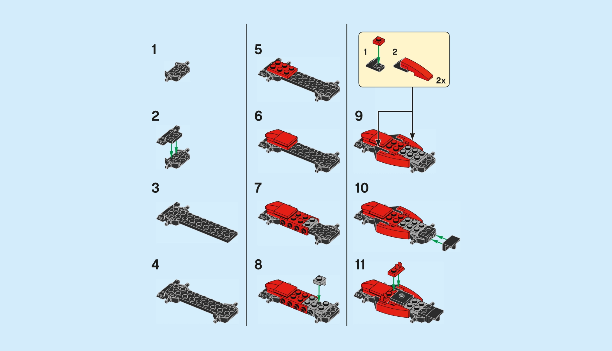 Build a LEGO® Racing Car | LEGO.com for Families GB