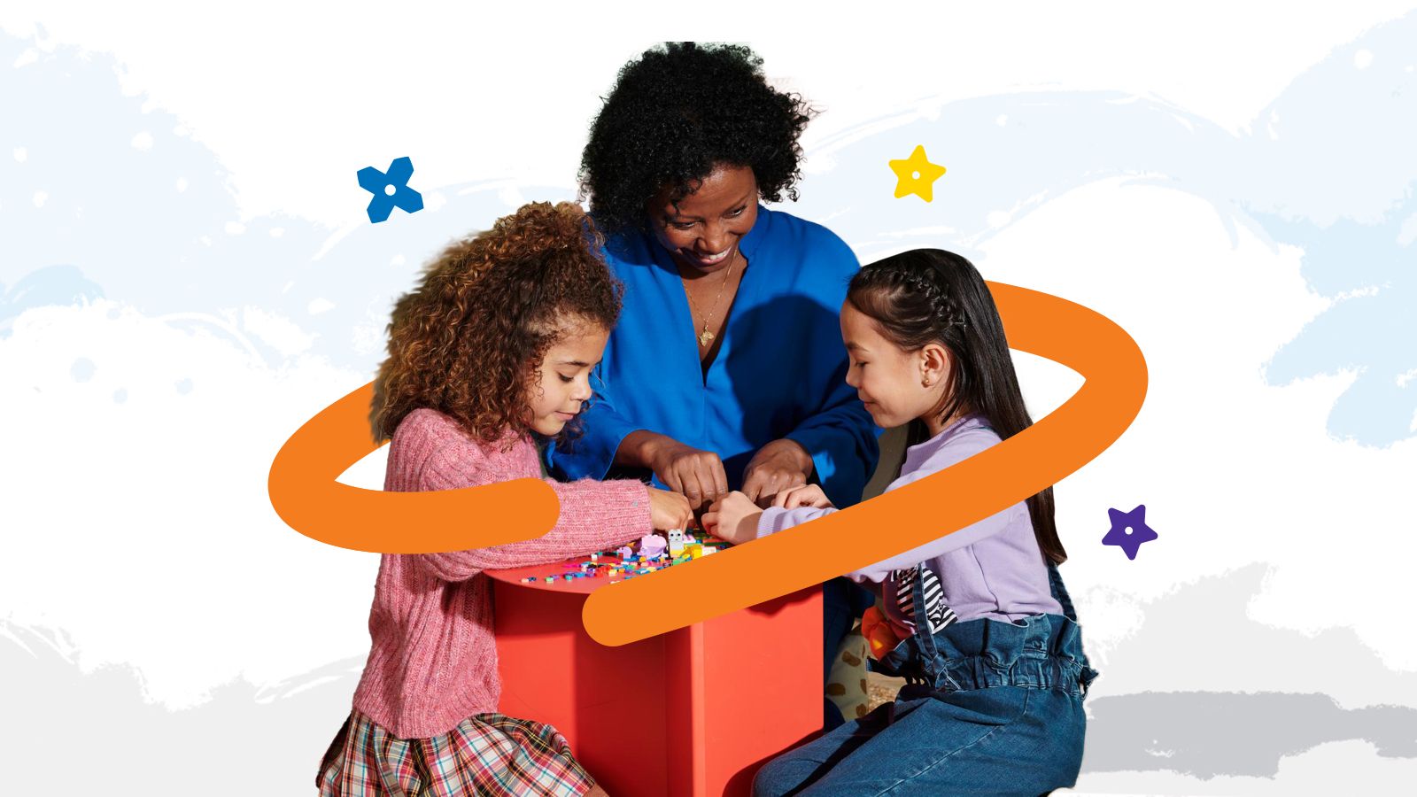 Fly away with nine reindeer prancing | LEGO.com for families