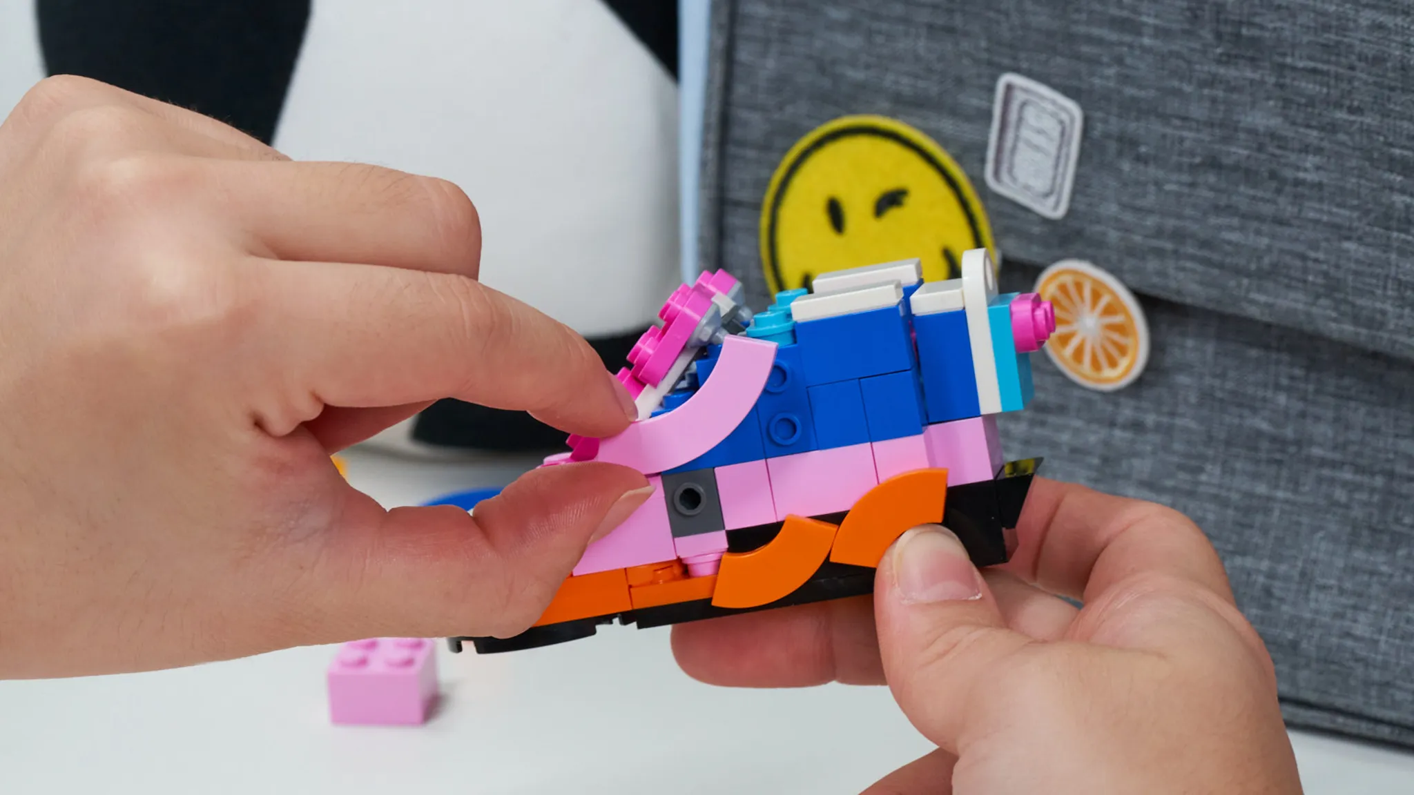 Build your own LEGO® bag charms | LEGO.com for families