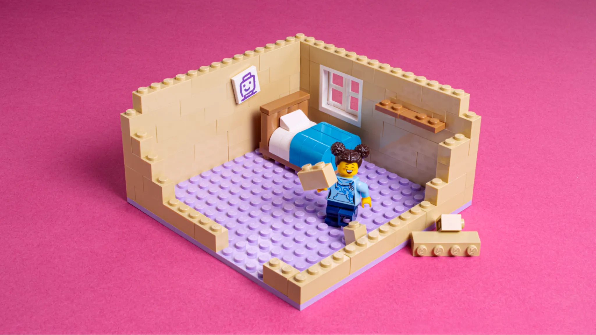 Build your bedroom using LEGO® bricks | LEGO.com for families
