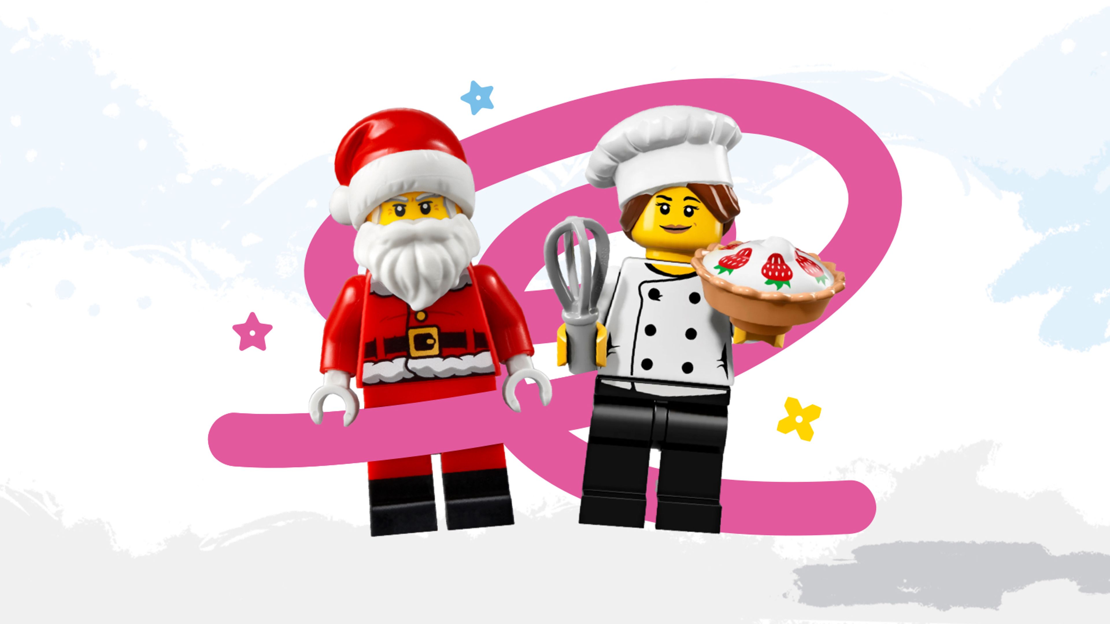 Lag en julekake til julenissen | LEGO.com for familier