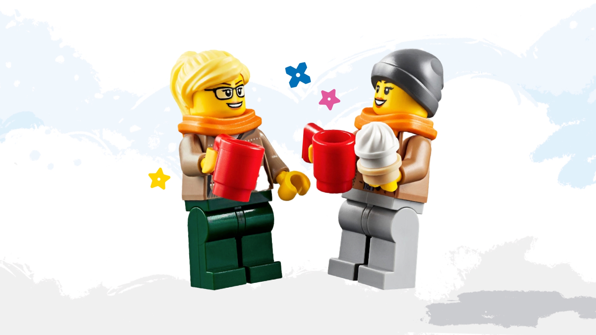 Brew four mugs of Christmas cocoa | LEGO.com for Families GB