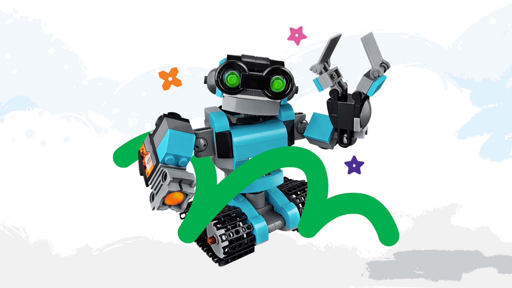 Get grooving with seven robots dancing | LEGO.com for Families GB