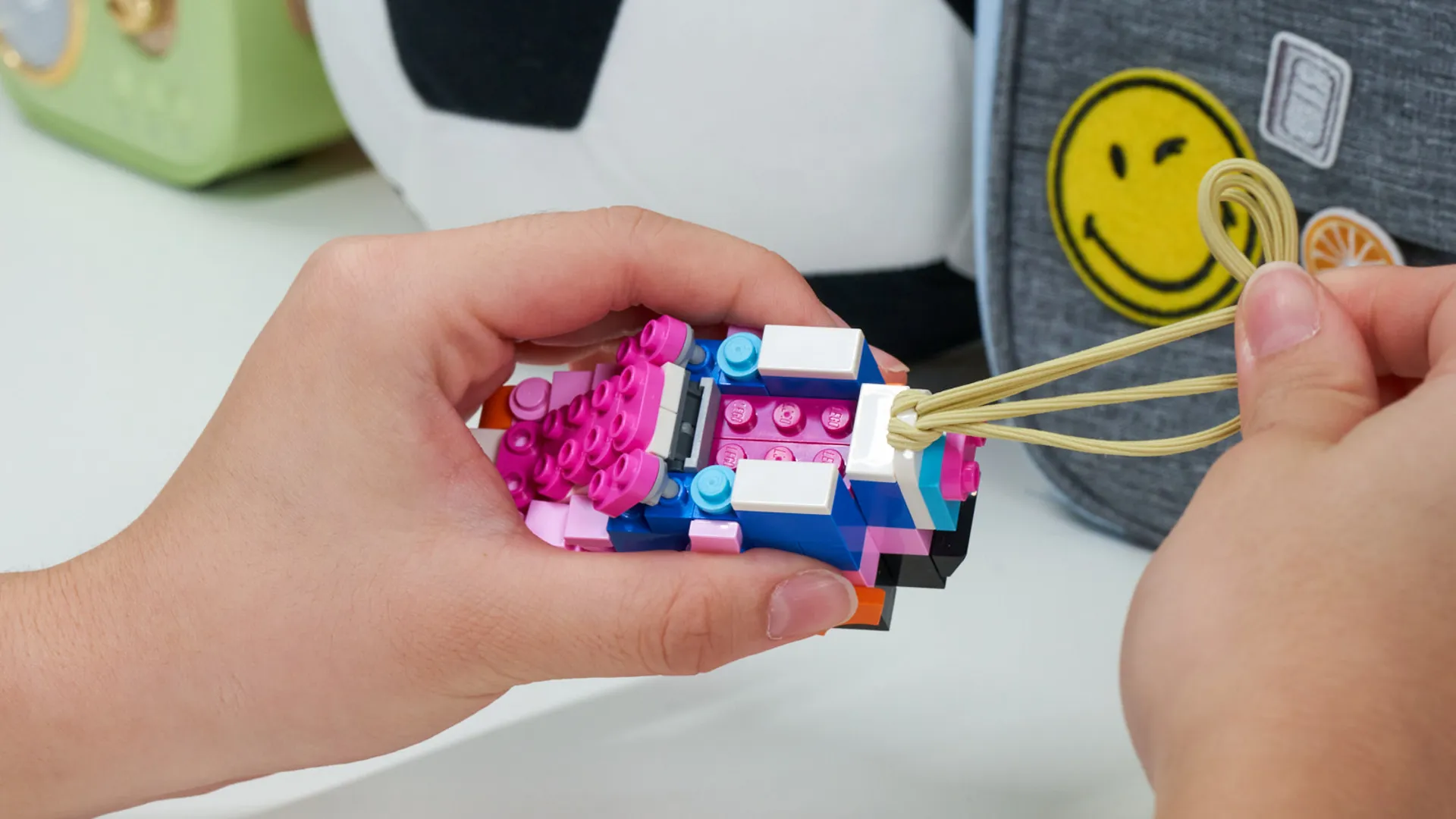 Build your own LEGO® bag charms | LEGO.com for families
