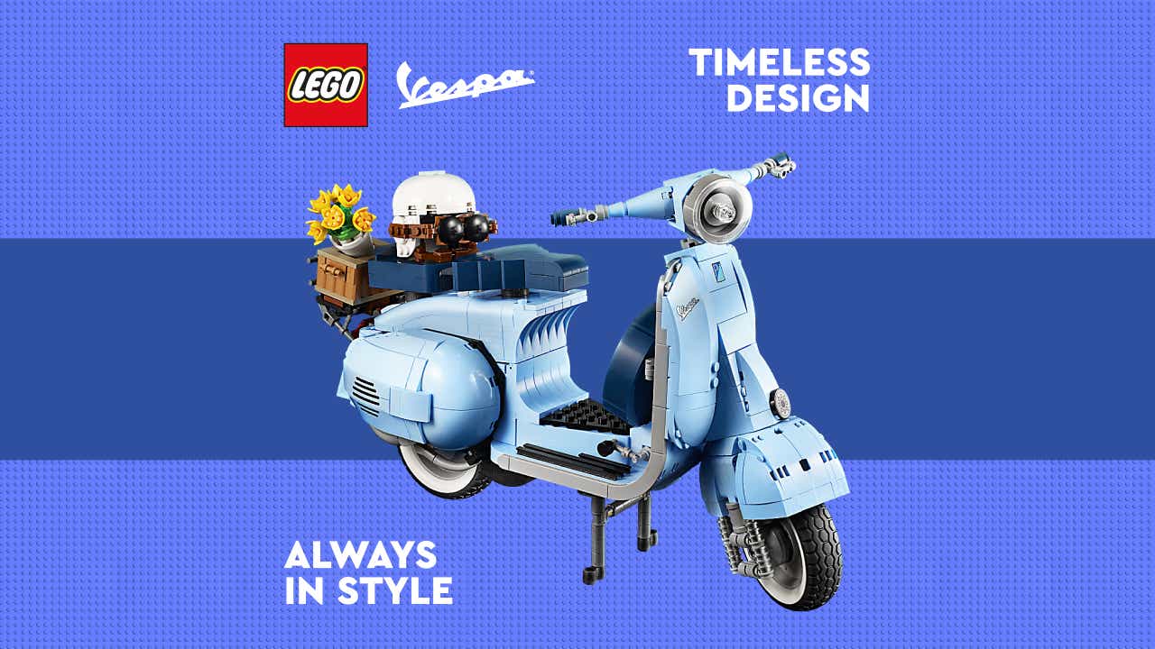 LEGO® Vespa 125 Celebriamo un’icona italiana! - Local News - LEGO.com IT