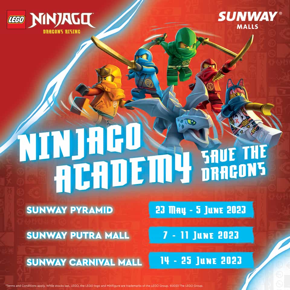 LEGO® NINJAGO® Academy - Event Notice - Local News - LEGO.com MY