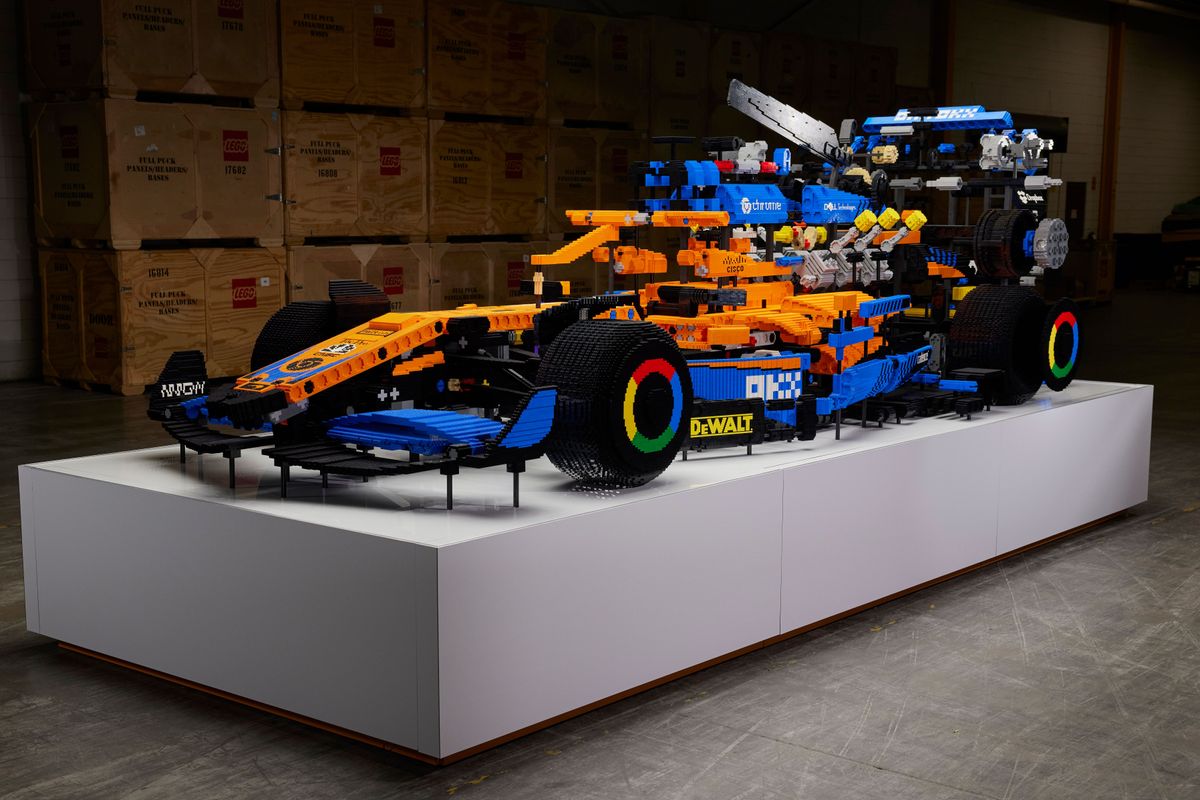 Life-size McLaren Formula 1™ Race Car - Local News - LEGO.com US