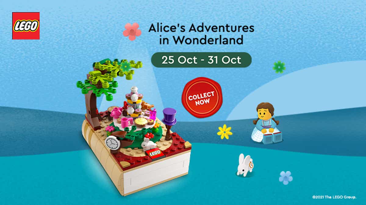 LEGO® BRICKTOBER ALICE’S ADVENTURES IN WONDERLAND - Local News - LEGO ...