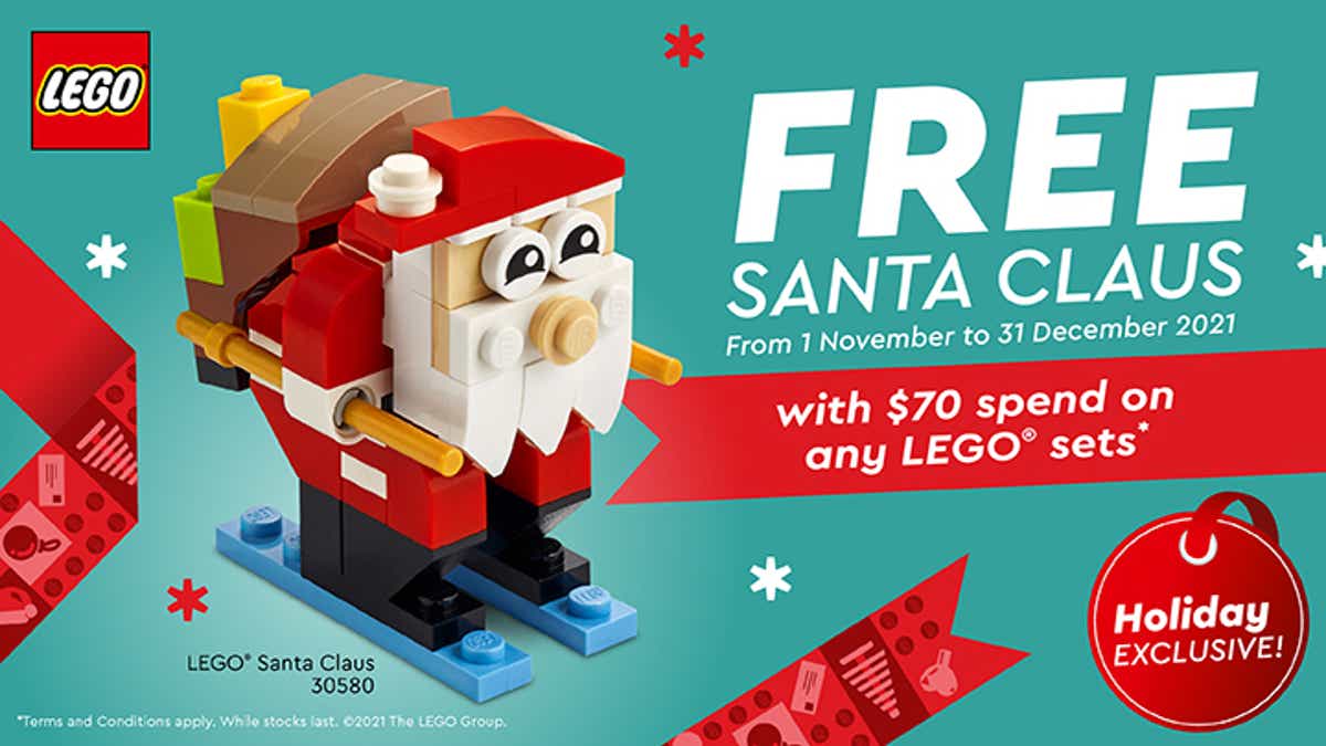 LEGO® 30580 SANTA CLAUS GWP - Local News - LEGO.com SG