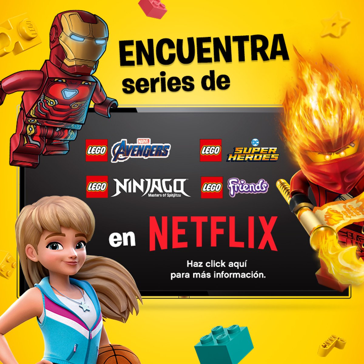Series LEGO en Netflix - Local News - LEGO.com MX