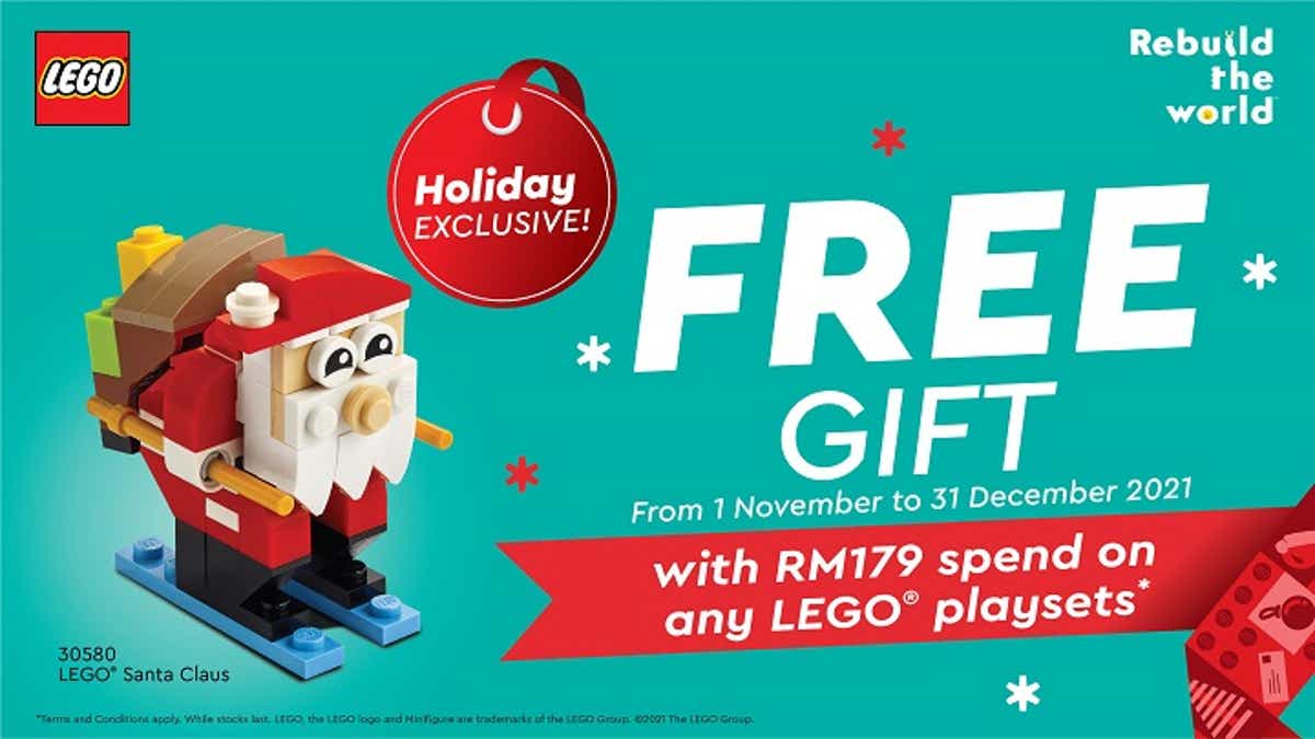 LEGO® 30580 SANTA CLAUS GWP - Local News - LEGO.com MY