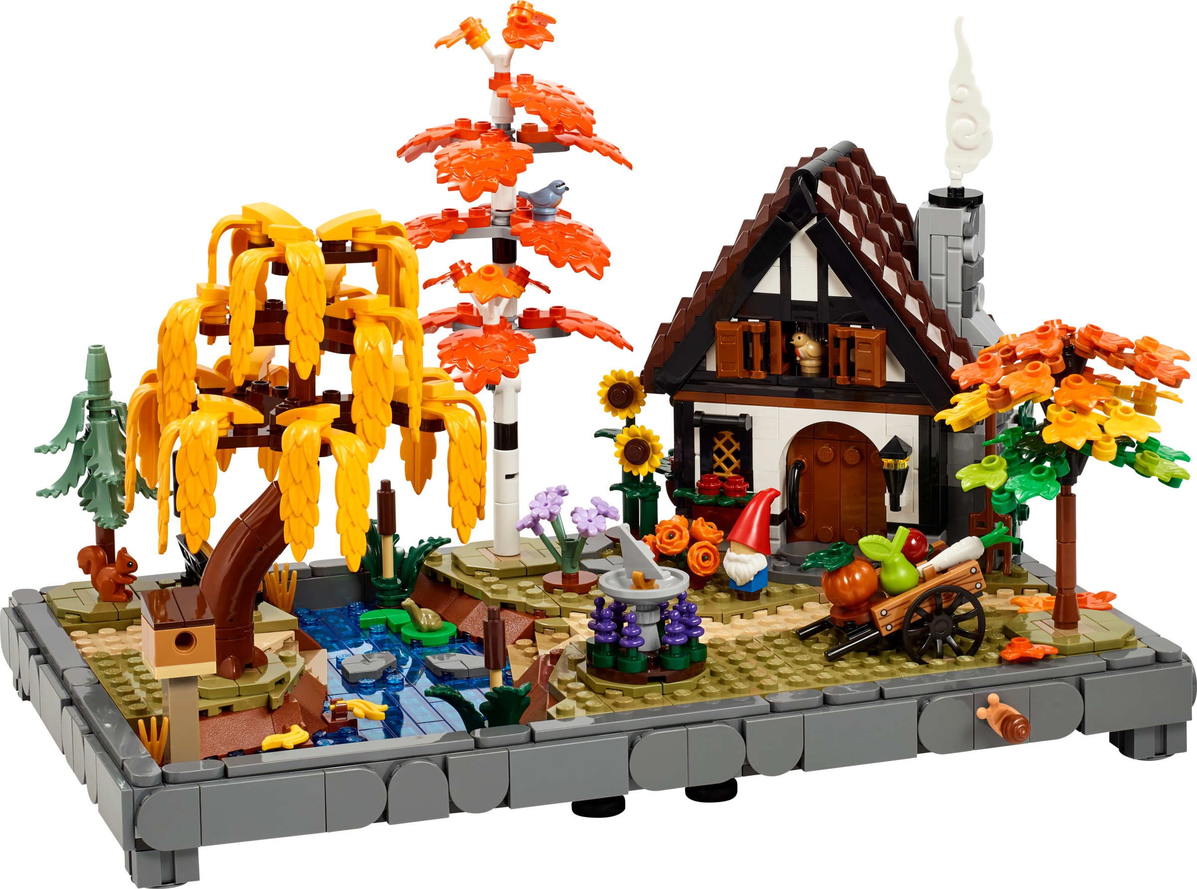 Autumn Cottage Garden 11372 | LEGO® Icons | Buy online at the Official ...