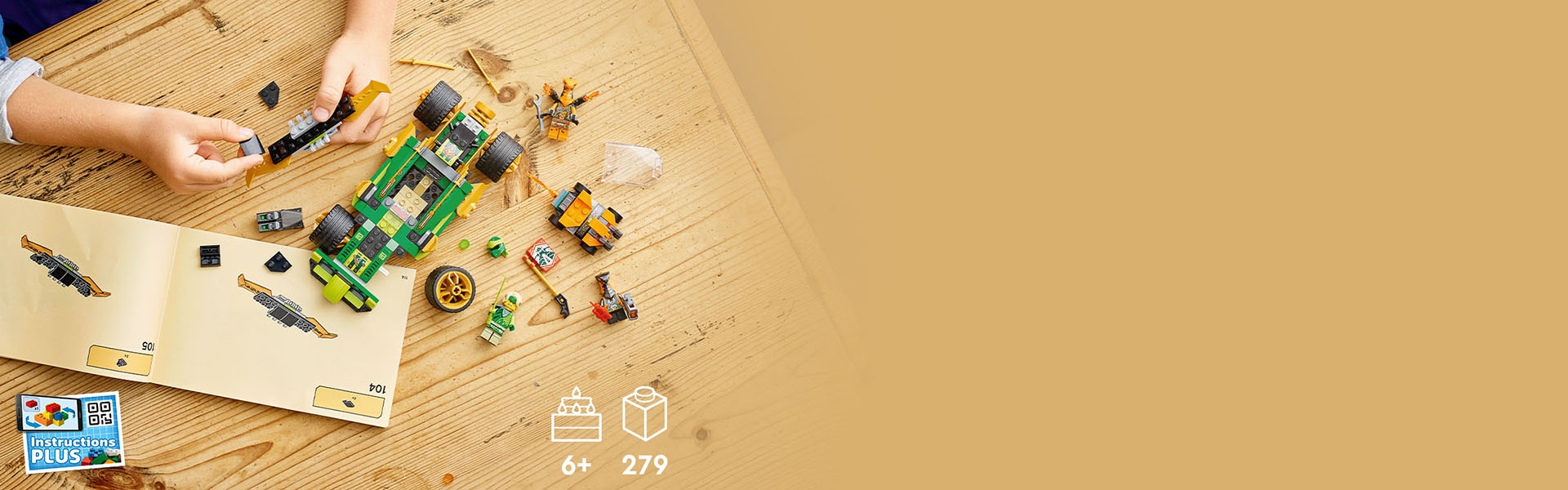 LEGO 71763 NINJAGO Lloyd’s Race Car Evo Toy Building Set - The Model Shop