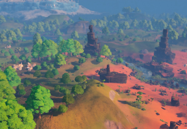 Guide to survival in LEGO Fortnite Odyssey's eclectic biomes | Official ...