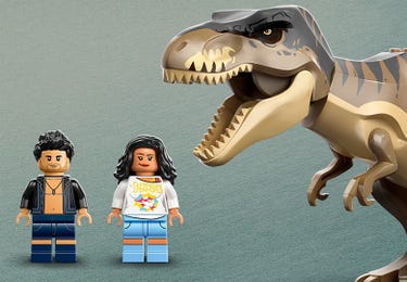 T. rex River Escape 76975 | Jurassic World™ | Buy online at the ...