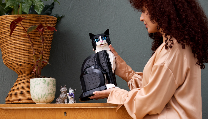 LEGO® Ideas Pisică în smoching este un companion minunat | LEGO® Shop ...